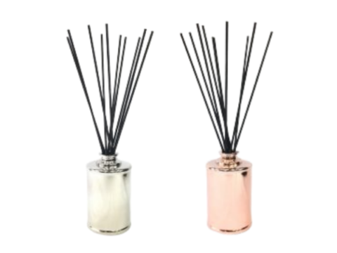 Metallic Diffuser Twin – choose your jar colours & scents | Solaz Scents